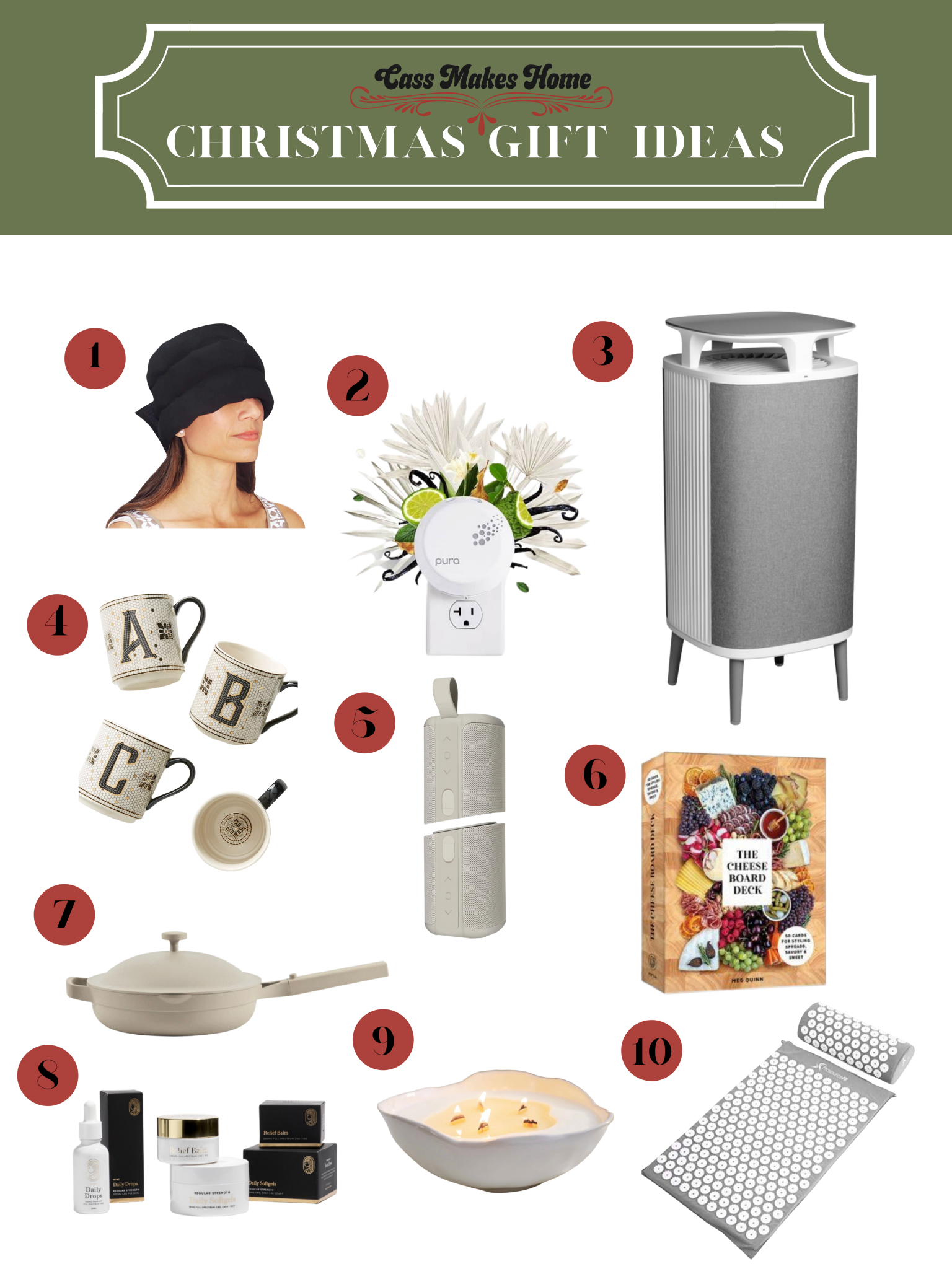 Christmas Gift Ideas! - Cass Makes Home