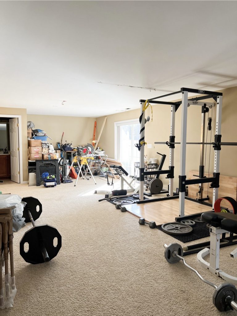 BASEMENT RENOVATION - FLOORING - Cass Makes Home