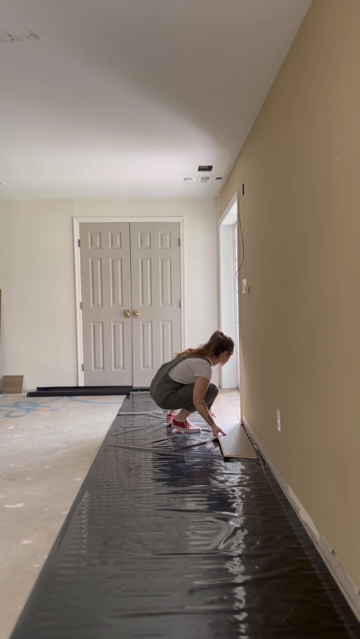 BASEMENT RENOVATION - FLOORING - Cass Makes Home
