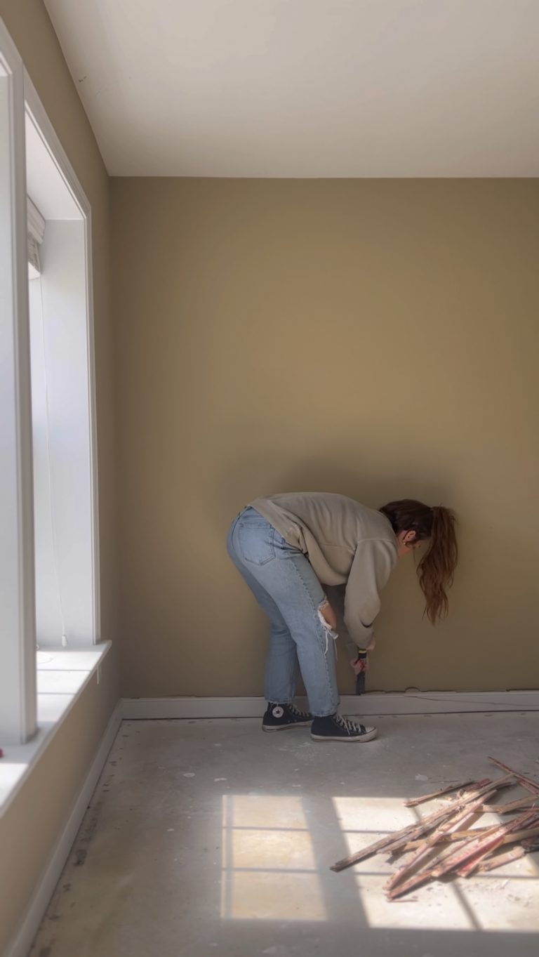 BASEMENT RENOVATION - FLOORING - Cass Makes Home