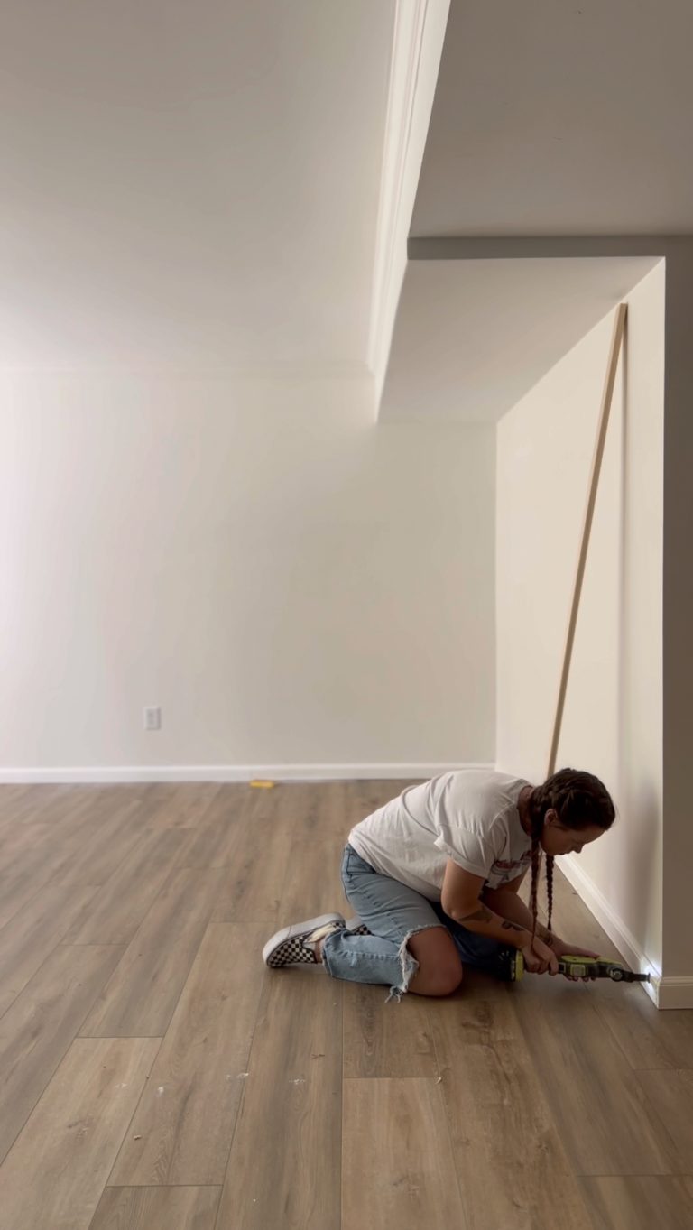 DIY GRID WALL - Cass Makes Home