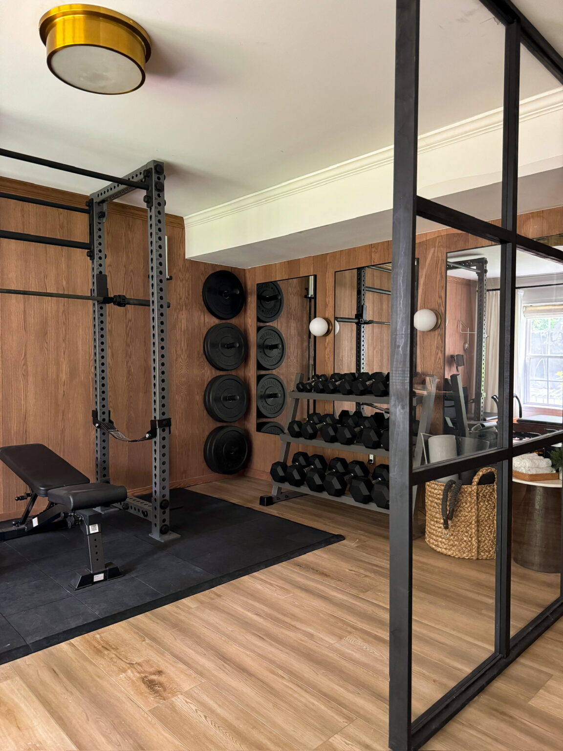 Home Gym - REVEAL! - Cass Makes Home