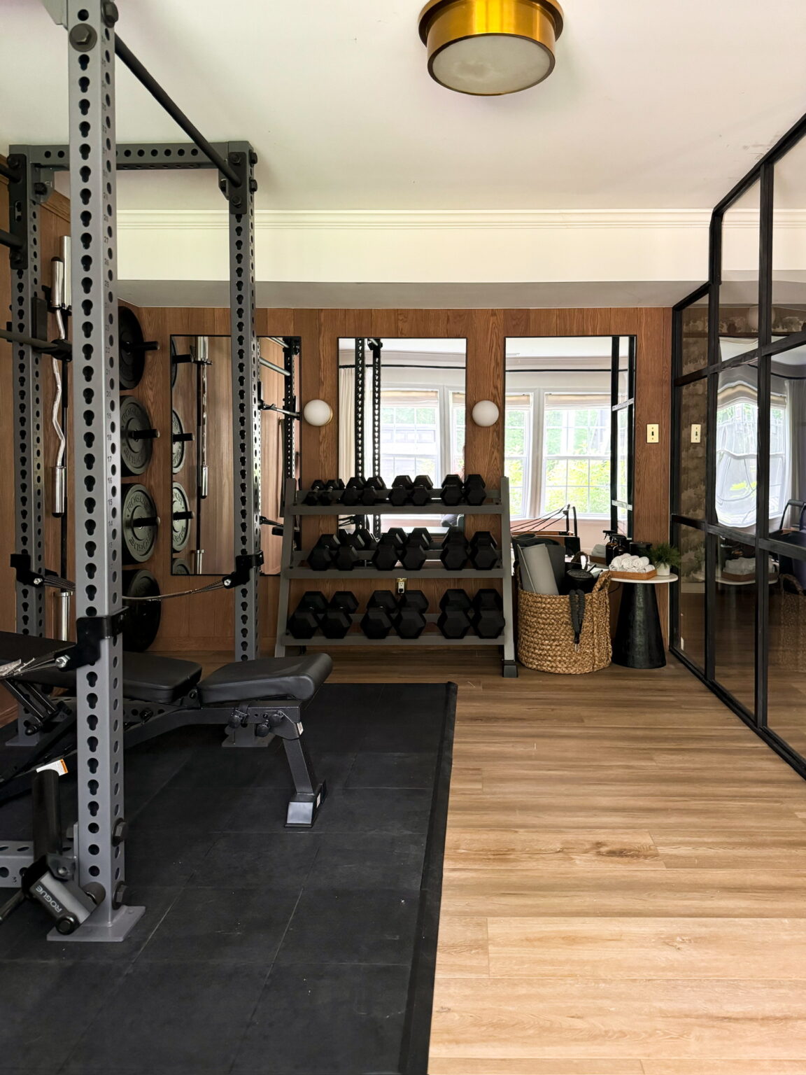 Home Gym - REVEAL! - Cass Makes Home