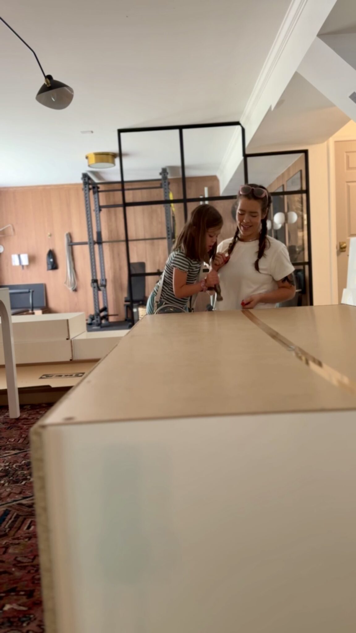 Basement Built Ins - Cabinet Assembly - Cass Makes Home