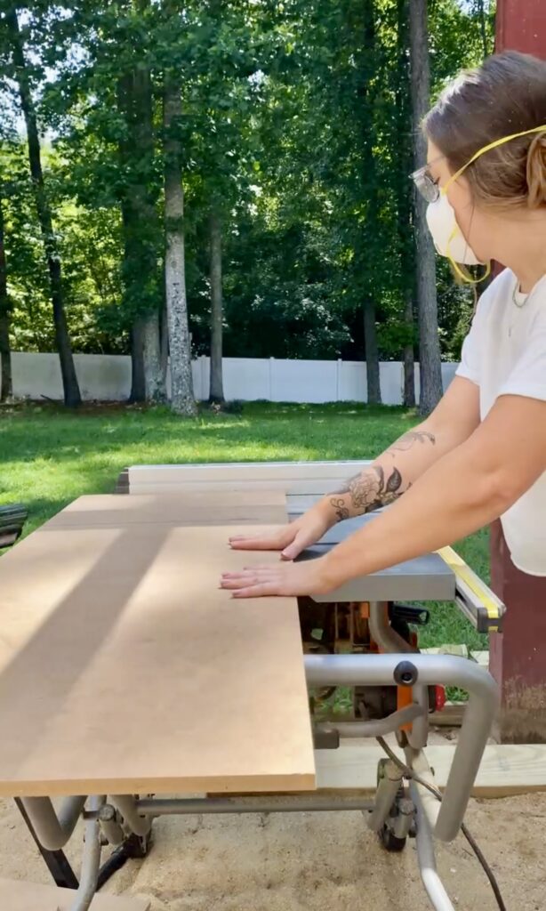 DIY Folding Screen Art - Cass Makes Home