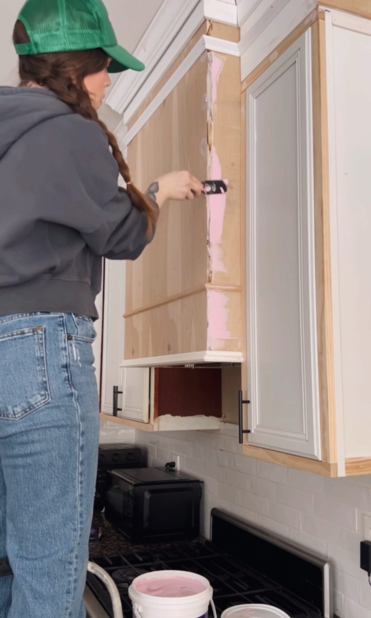 Cabinet Upgrade: Kitchen Makeover - Cass Makes Home
