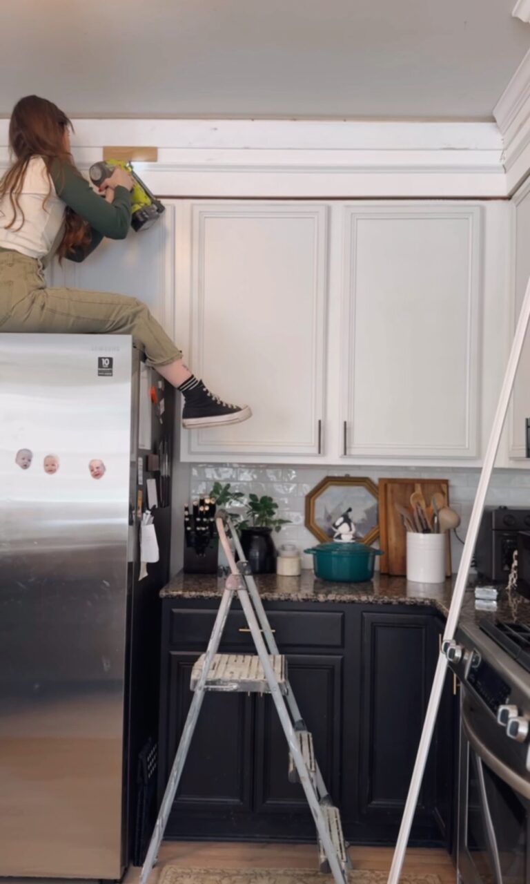 Cabinet Upgrade: Kitchen Makeover - Cass Makes Home