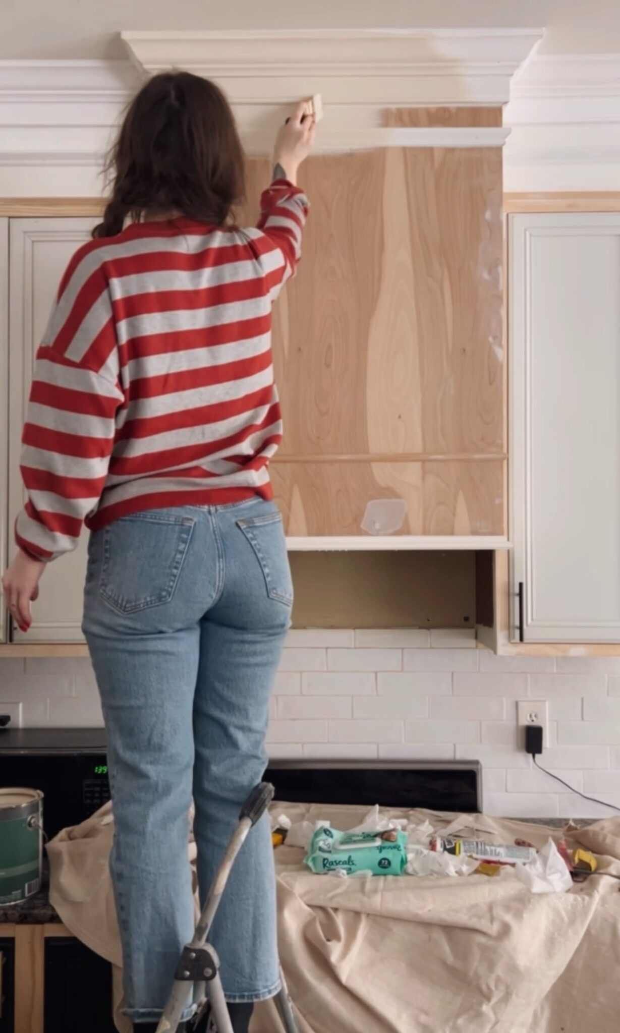 Cabinet Upgrade: Kitchen Makeover - Cass Makes Home