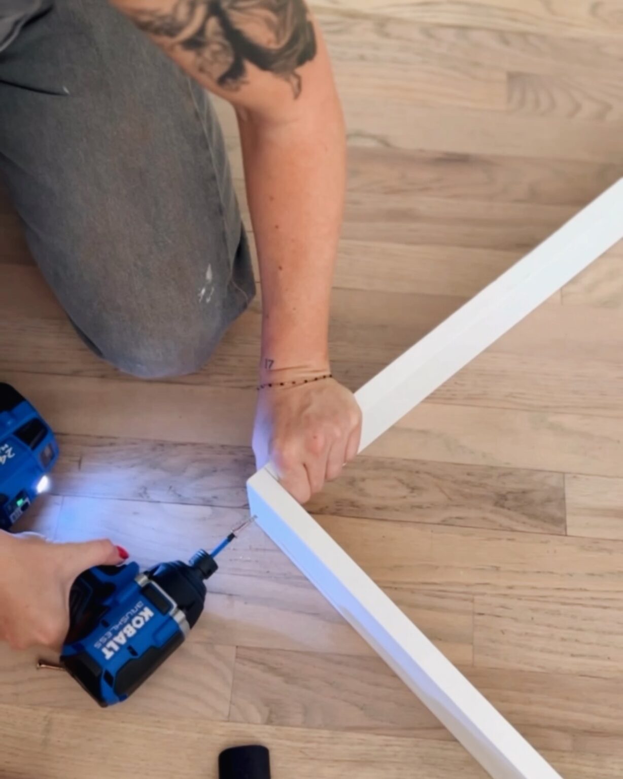 DIY Broom Cabinet - Cass Makes Home